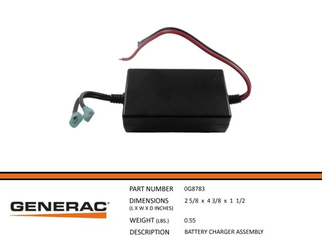 Generac Guardian BATTERY CHARGER ASSEMBLY 0G8783 – Genpartsupply