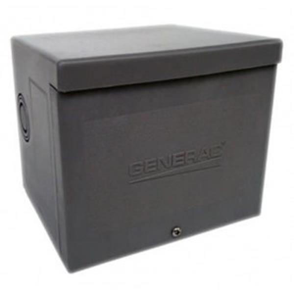 Generac 30 AMP RAINTIGHT RESIN POWER INLET BOX WITH FLIP LID 6340 1430 ...