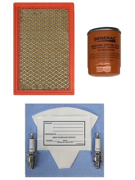 Generac 6483 Scheduled maintenance Kit for Home Standby Generators wit ...